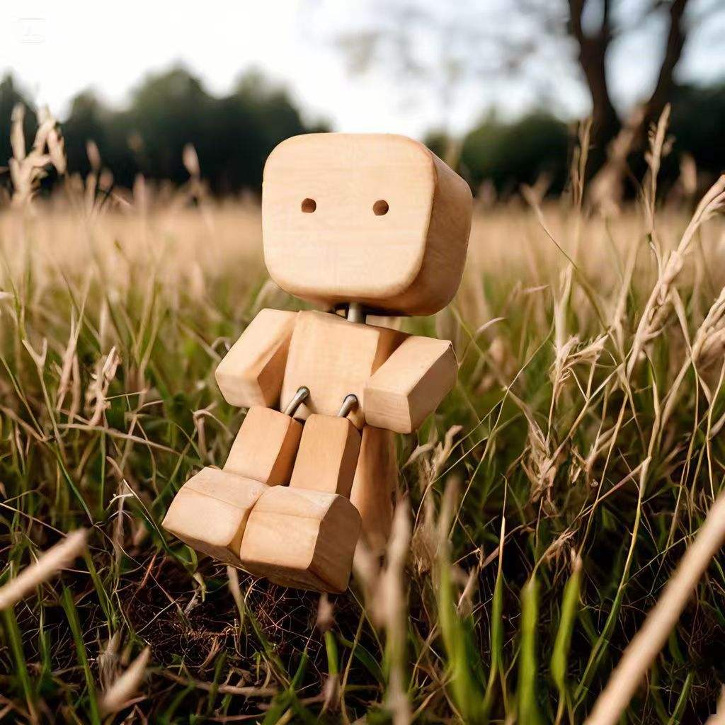 Handcrafted Wooden Block Buddy Figurines🌲 – Distinct Pk