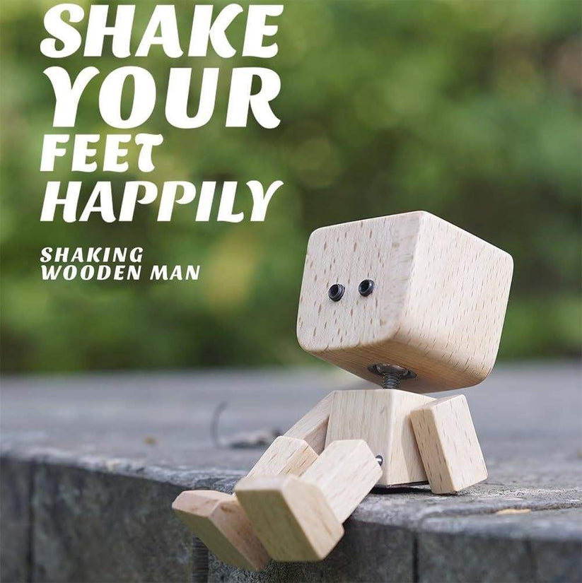 Handcrafted Wooden Block Buddy Figurines🌲 – Distinct Pk