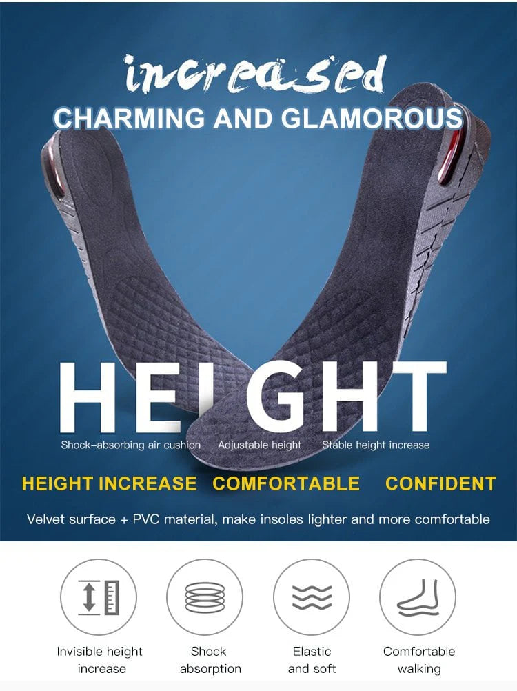 Height Increase AirFlex Comfort Boost Insole – Distinct Pk