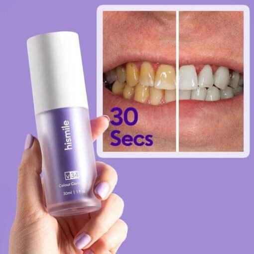 HISMILE V34 TEETH WHITENING SERUM – Distinct Pk